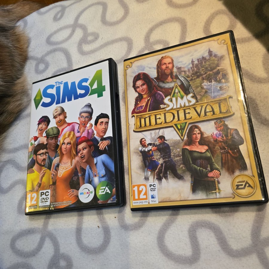 The Sims 4 och The Sims Medieval PC Spel | Köp på Tradera (709917987)