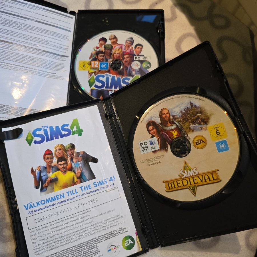 The Sims 4 och The Sims Medieval PC Spel | Köp på Tradera (709917987)