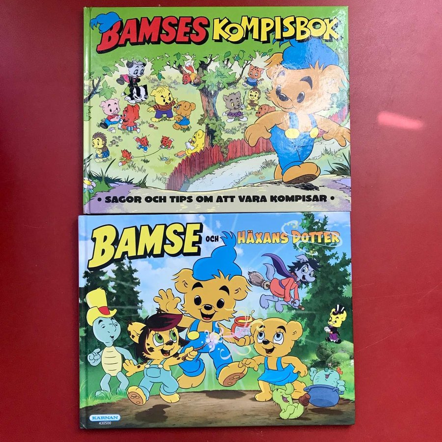 BAMSES KOMPISBOK + BAMSE OCH.. | Köp från Haldins_Hylla på Tradera (611572698)