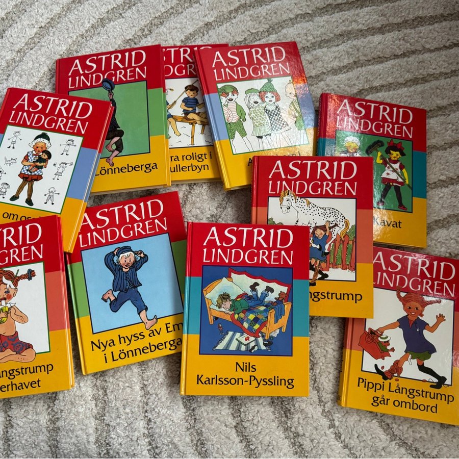 Se produkter som liknar Astrid Lindgren böcker på Tradera (617070897)