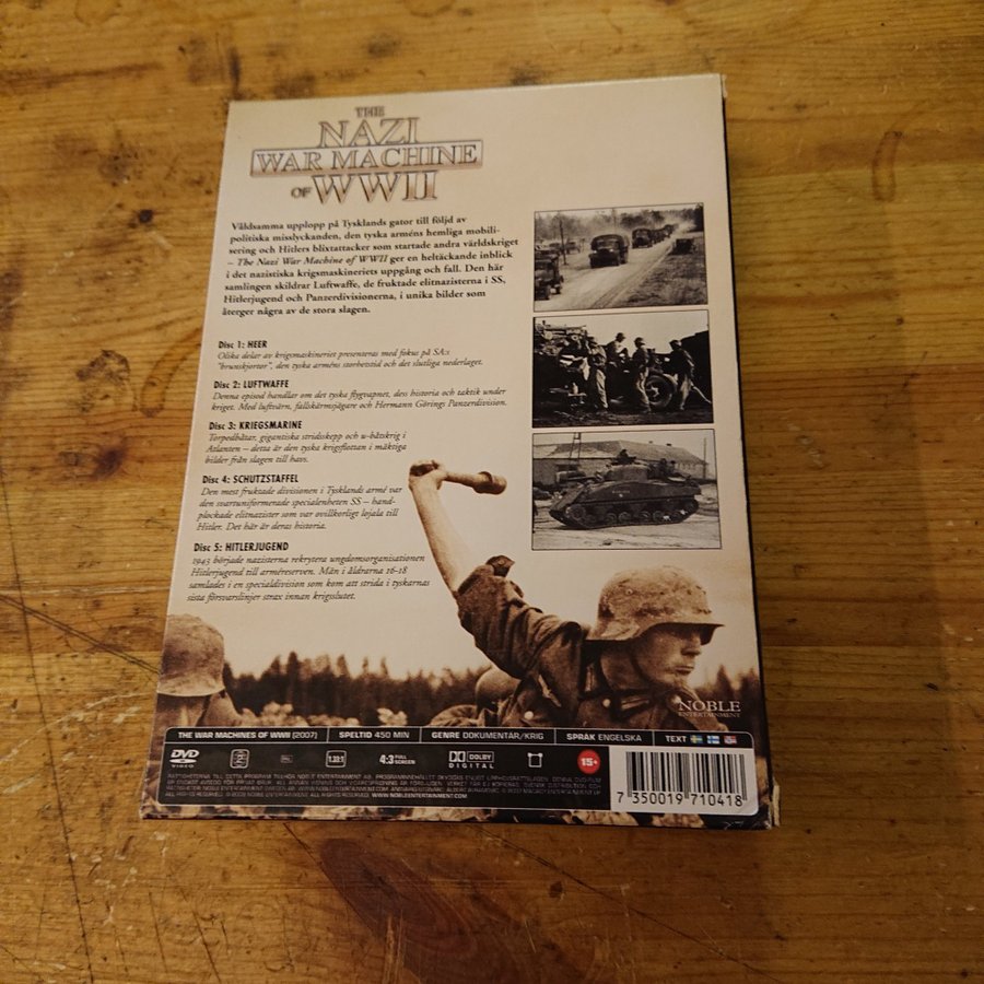 The Nazi War Machine of WWII - 5-Disc Collector.. | Köp på Tradera ...