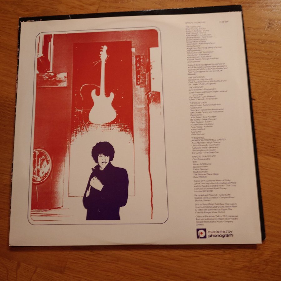 Philip Lynott - Solo in Soho - LP | Köp på Tradera (693971959)