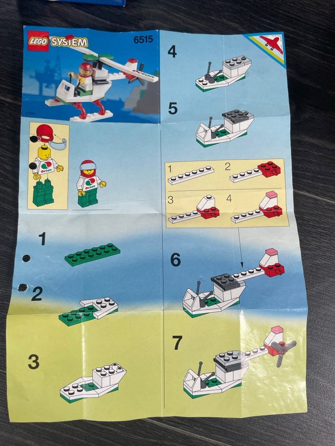 Lego 6515 Stunt Copter vintage | Köp på Tradera (706368180)