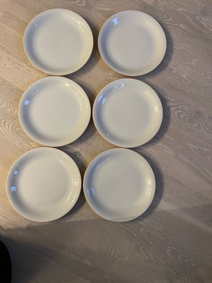 Rörstrand A La Carte – 6 assietter – röd kant –.. | Köp på Tradera ...