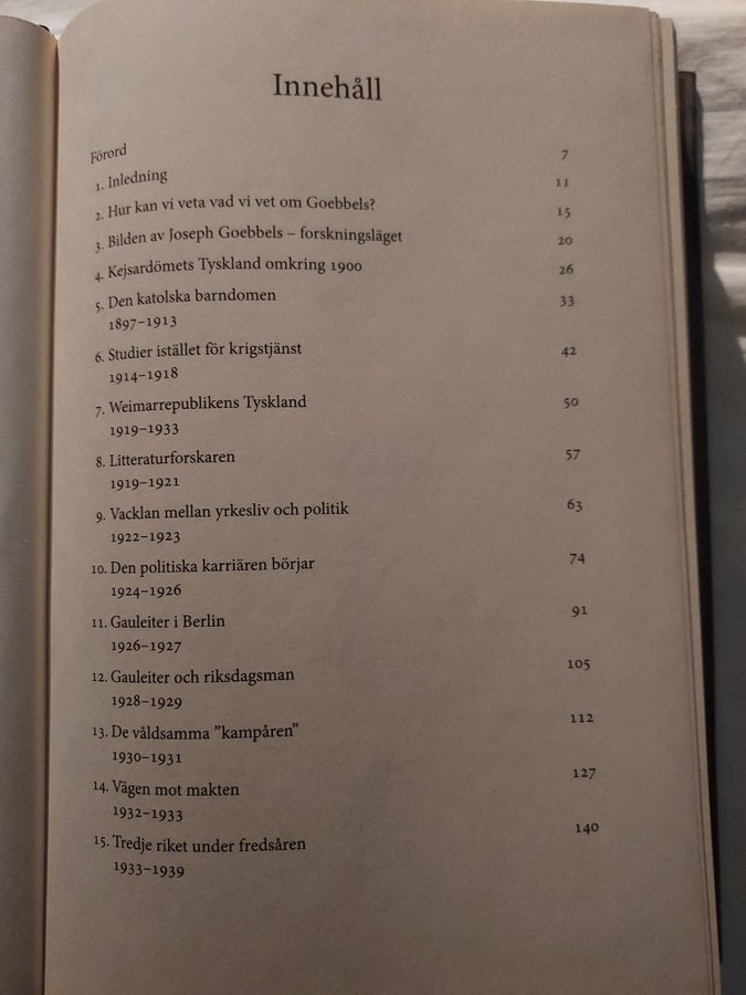 Joseph Goebbels: En biografi. | Köp på Tradera (696959407)