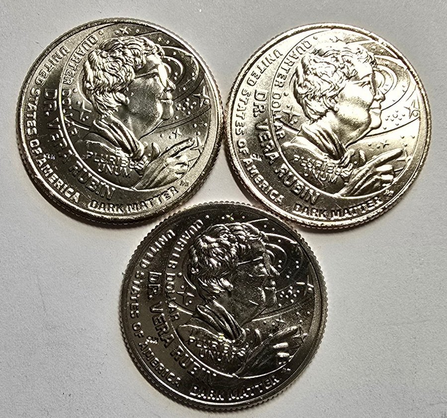 25 Cent 2025 Dr. Vera Rubin, P, D, & S mint mark | Köp på Tradera (712448399)