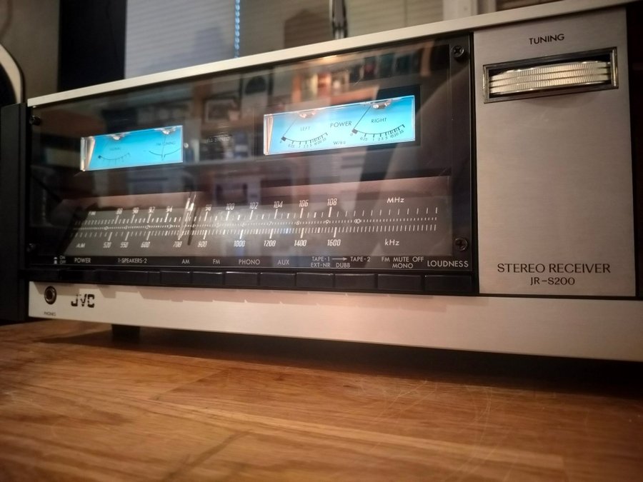 JVC JR-S200 Stereo Receiver (ny servad) | Köp på Tradera (733701084)