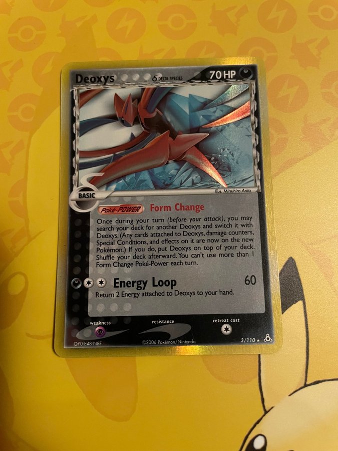 Pokémon: Deoxys Delta Species - 3/110 | Köp på Tradera (713133738)