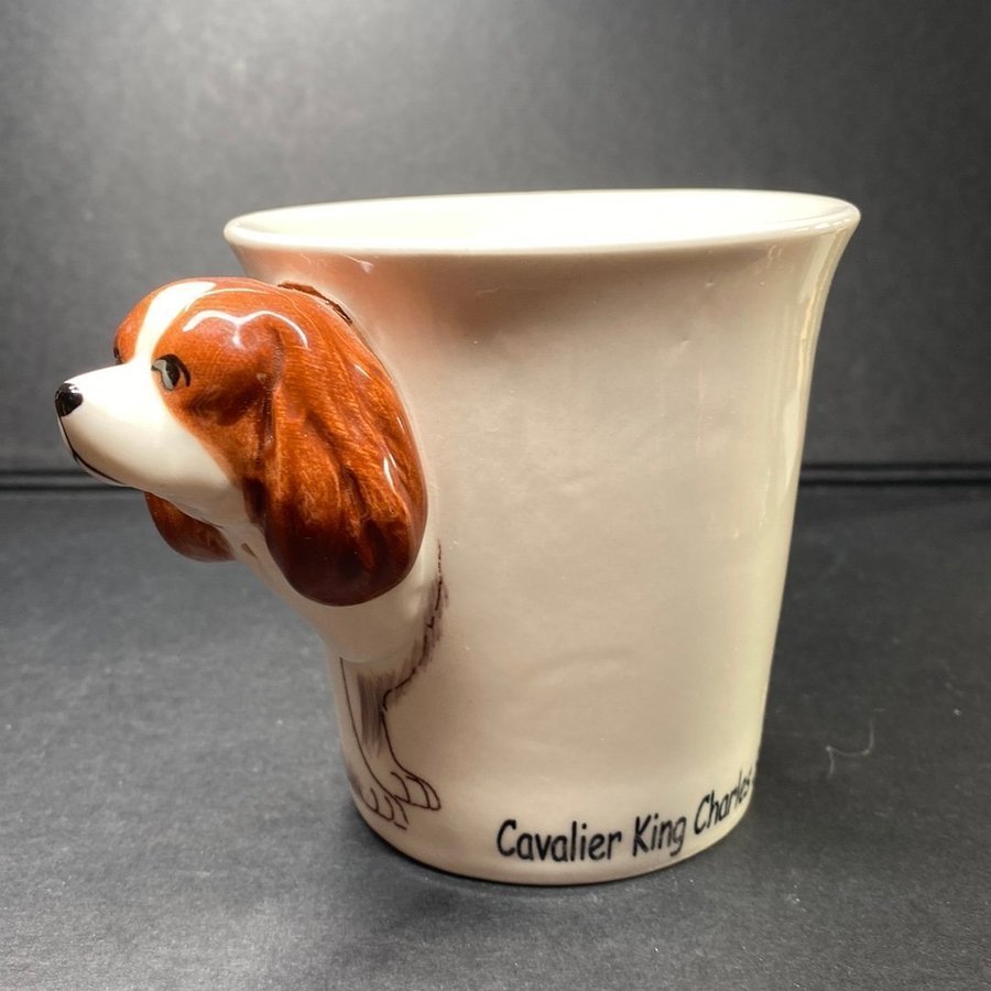 Mugg med Cavalier King Charles-hundmotiv | Köp på Tradera (734580371)