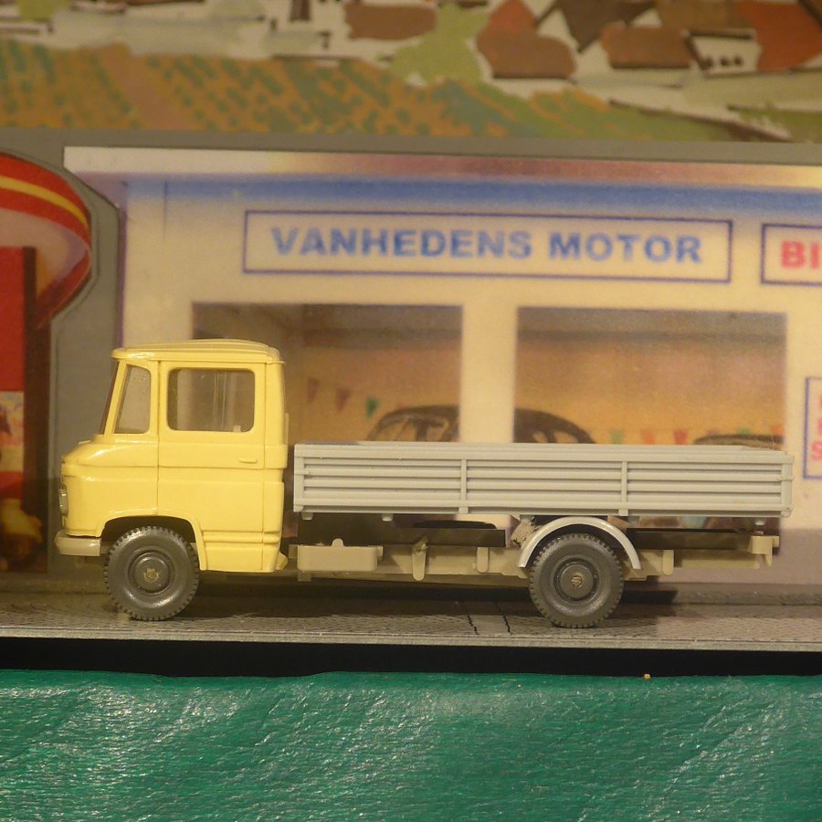 Wiking modellbil nr 27a skala H0 Mercedes lastbil | Köp på Tradera ...