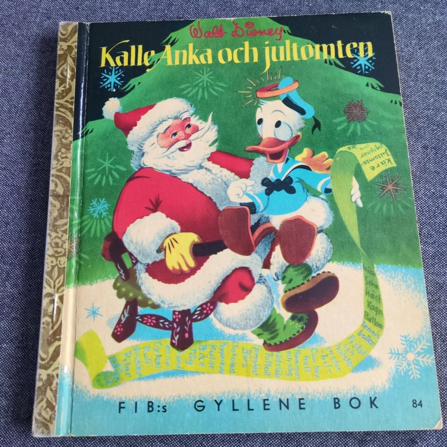 Kalle Anka och jultomten, Walt Disney samlar ex | Köp på Tradera ...
