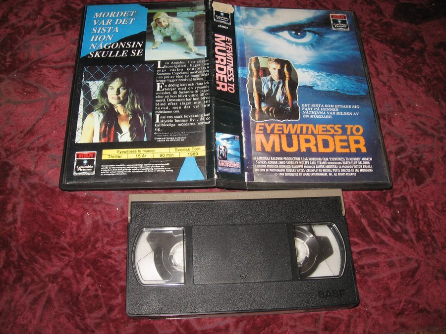 EYEWITNESS TO MURDER (ANDREW STEVENS,ADRIAN ZME.. | Köp på Tradera ...