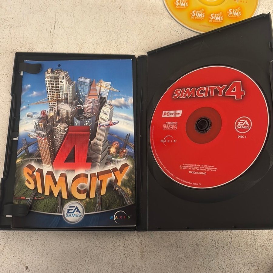 SimCity och SimCity on Holiday4 PC CD-ROM | Köp på Tradera (697865208)