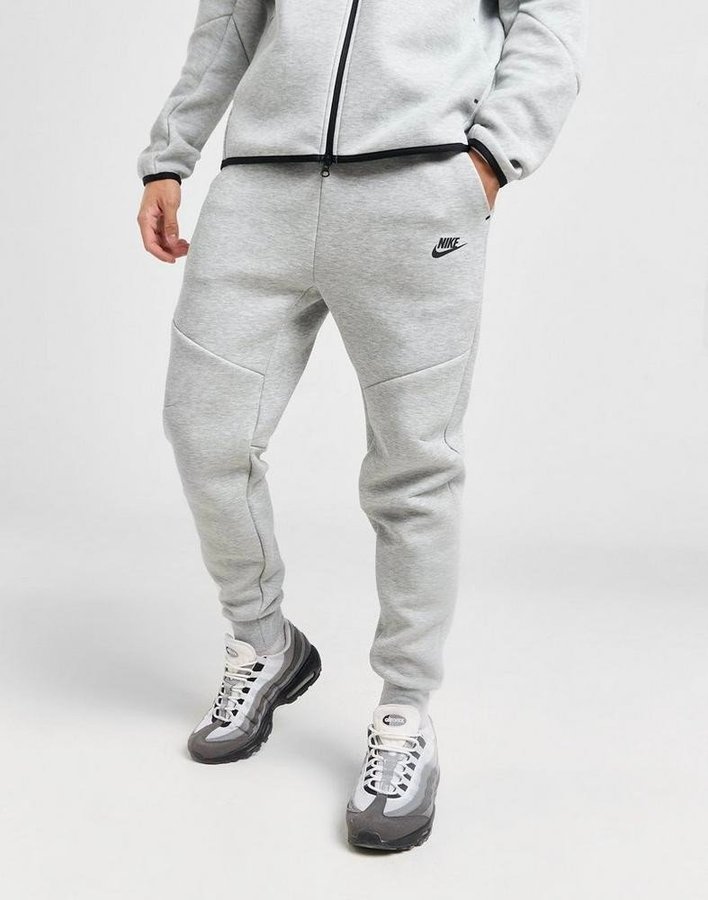Ny! Nike Tech Fleece Pants Dark Grey Heather/Bl.. | Köp på Tradera ...