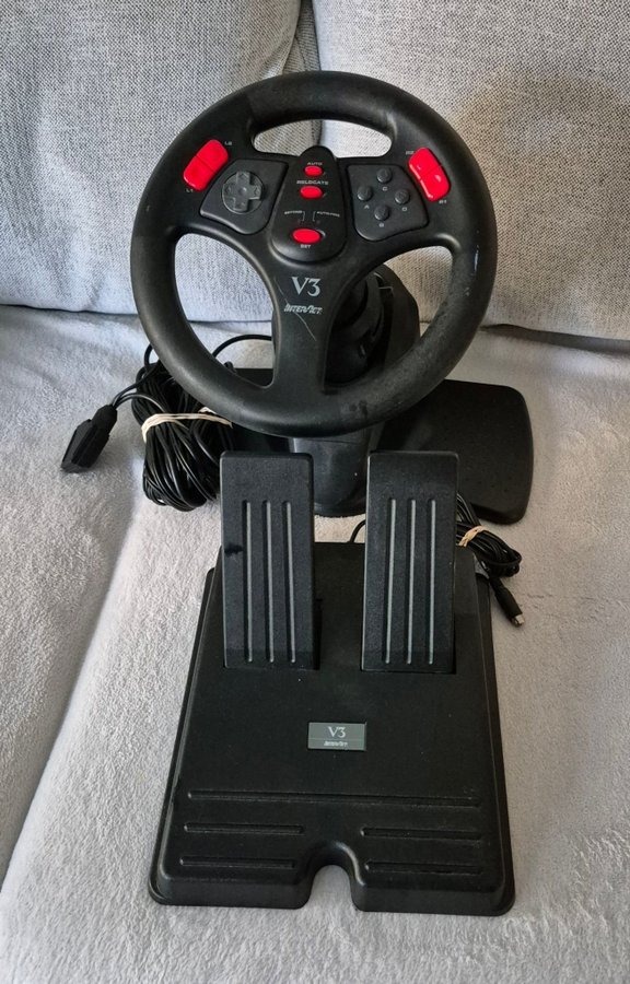 Interact SV-280 V3 Racing Wheel and Pedals for .. | Köp på Tradera ...