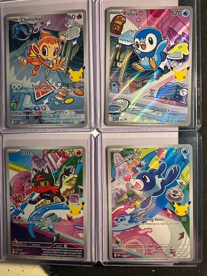 Pokemon First partner illustration collection a.. | Köp på Tradera ...