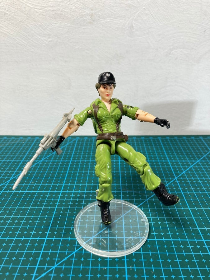 Gi Joe / G.I / Action Force vintage figur LADY .. | Köp på Tradera ...