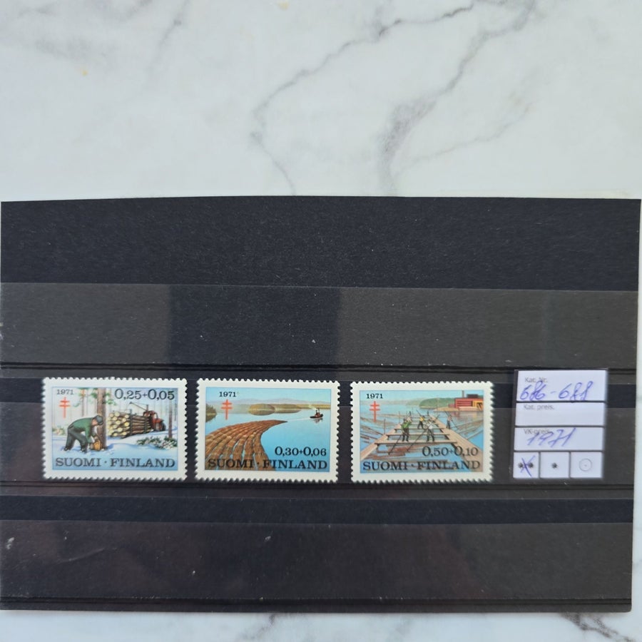 FINLAND 1971.Mi 686-688.Postfriskt** | Köp på Tradera (736969200)