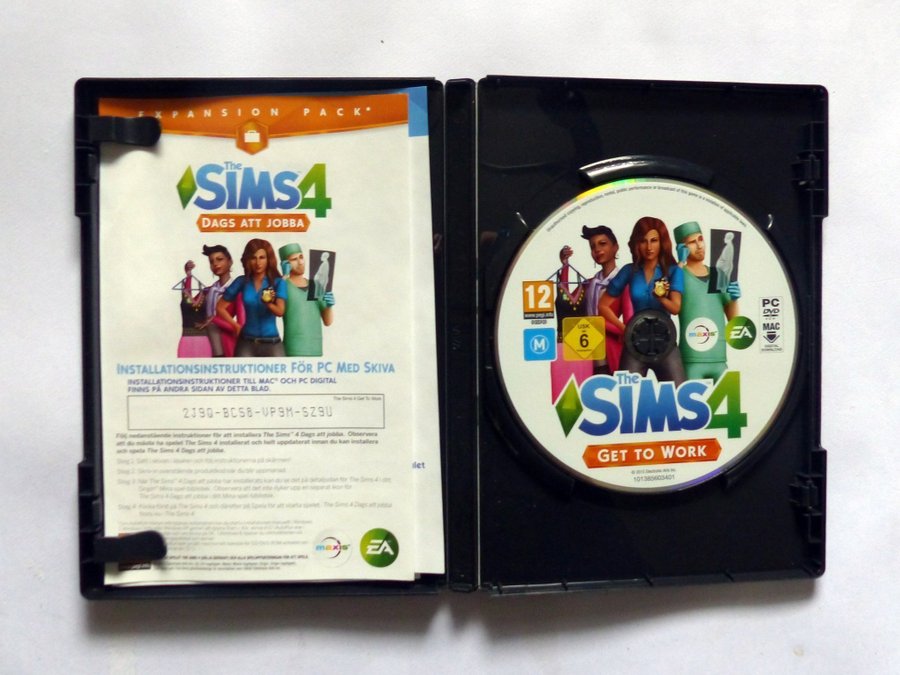 "The Sims 4: Dags Att Jobba" (Expansion Pack) PC | Köp på Tradera ...