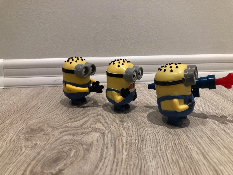 Minions Figurer - 3st. | Köp på Tradera (714433040)