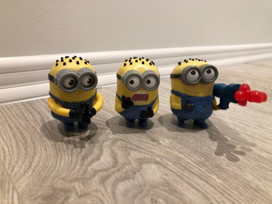 Minions Figurer - 3st. | Köp på Tradera (714433040)