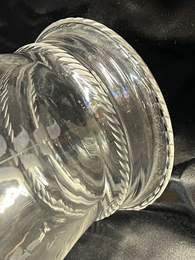 Vacker antik slipad skål, funkis 20-tal. Orrefo.. | Köp på Tradera ...