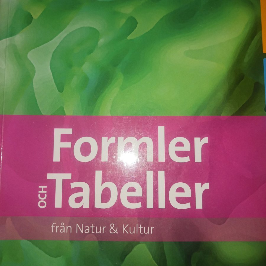Formler och Tabeller från Natur & Kultur - Rune.. | Köp på Tradera (655838215)