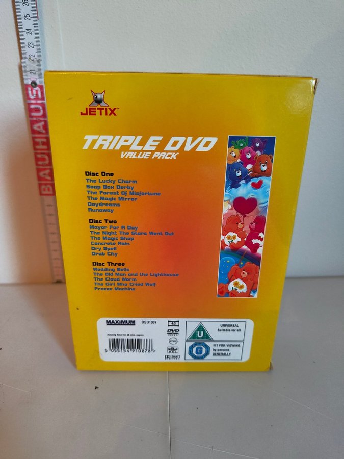 Se produkter som liknar Care Bears Triple DVD Value P.. på Tradera ...