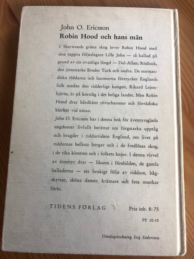 Robin Hood och hans män av John O. Ericsson | Köp på Tradera (713500190)