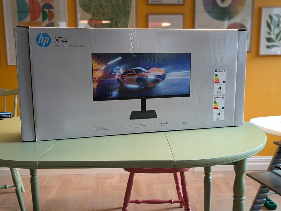 Se produkter som liknar HP X34 34" UWQHD IPS 165Hz Ga.. på Tradera ...