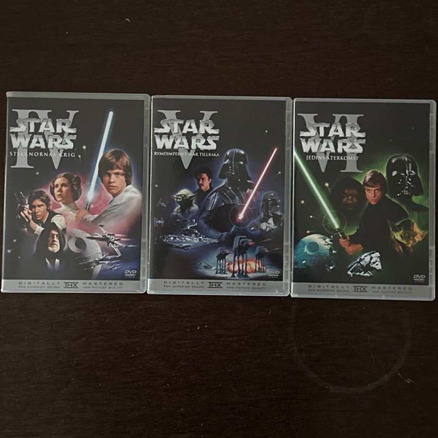 Star Wars Trilogy DVD Box | Köp på Tradera (710793798)