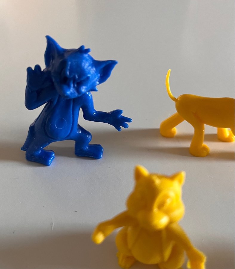 Leksaksfigurer från Tom&Jerry kex | Köp på Tradera (708376946)