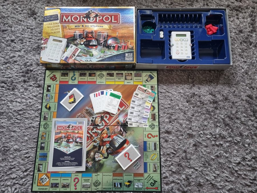 Monopol Här & nu-utgåvan - Parker | Köp på Tradera (711275056)