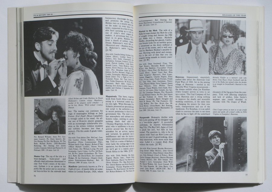 Film Review 1989-90, F. Maurice Speed och James.. | Köp på Tradera ...