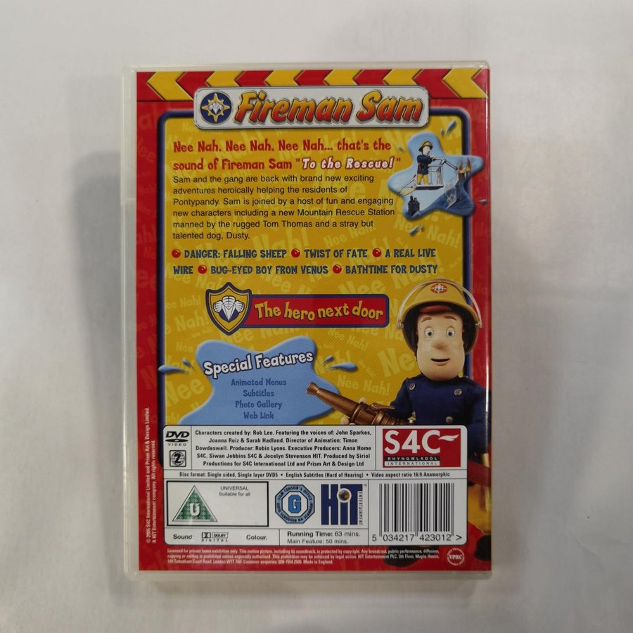 Fireman Sam: To The Rescue! - DVD UK 2005 | Köp på Tradera (586591359)