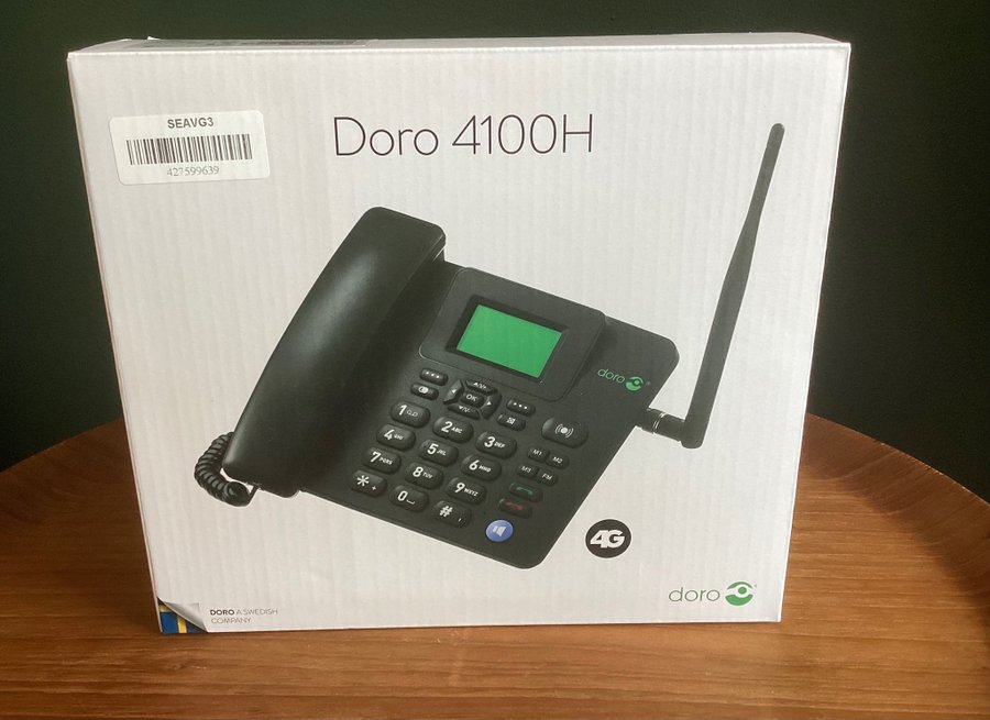 Doro 4100H telefon för fast telefoni för sim kort | Köp på Tradera ...