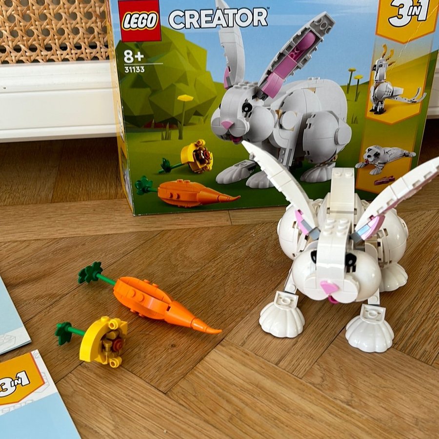 LEGO Creator 3in1 Vit Kanin 31133 julklapp topp.. | Köp på Tradera ...