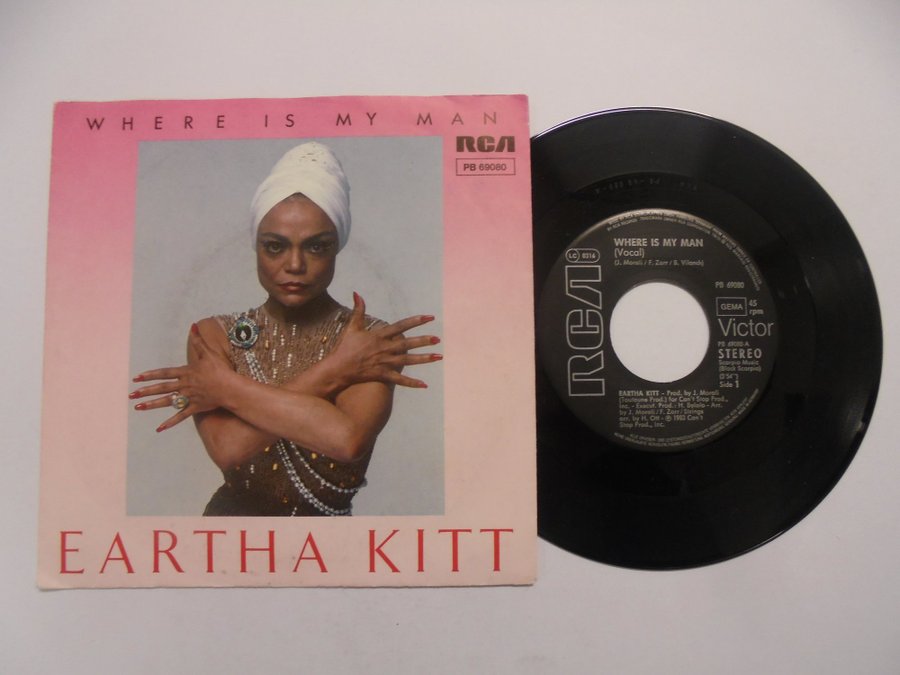 Eartha Kitt - Where Is My Man - 7" | Köp från trippolo på Tradera ...