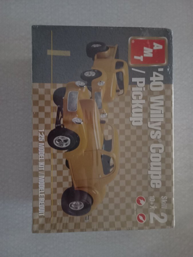 Sealed AMT '40 Willys Coupe / Pickup 1:25 Model.. | Köp på Tradera ...