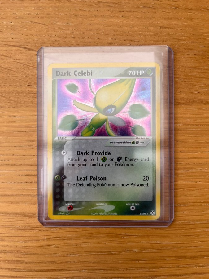 Dark Celebi Card