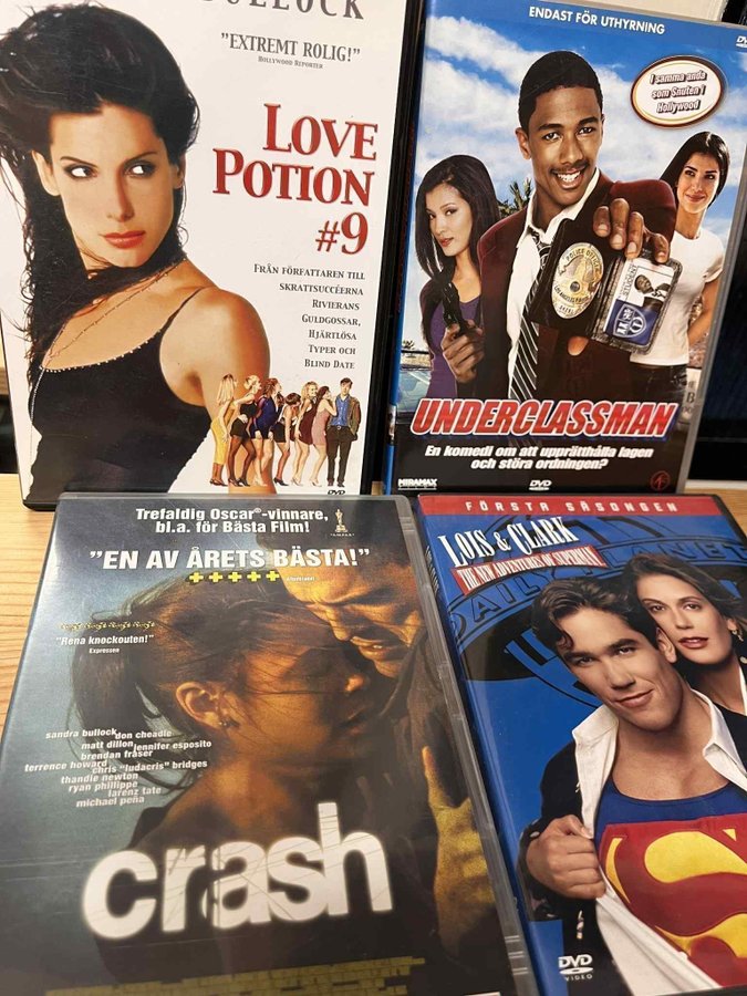 DVD-Filmer: Love Potion #9, Underclassman, Cras.. | Köp på Tradera ...