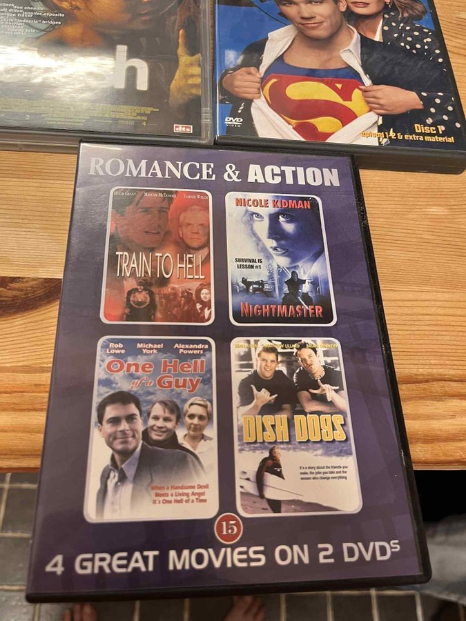 DVD-Filmer: Love Potion #9, Underclassman, Cras.. | Köp på Tradera ...