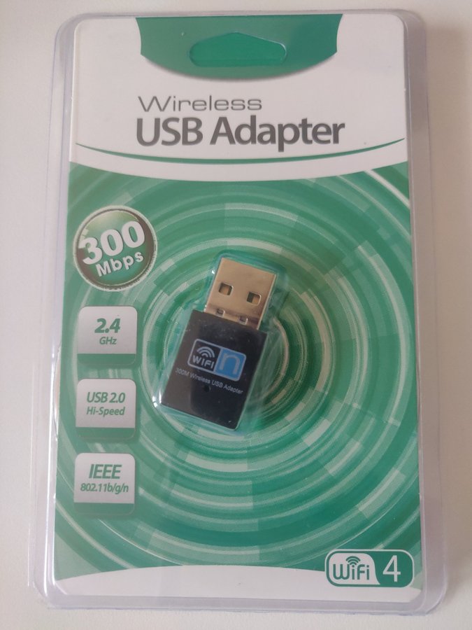USB WIFI adapter dongle 300 Mbps s.. | Köp från Storefy på Tradera ...