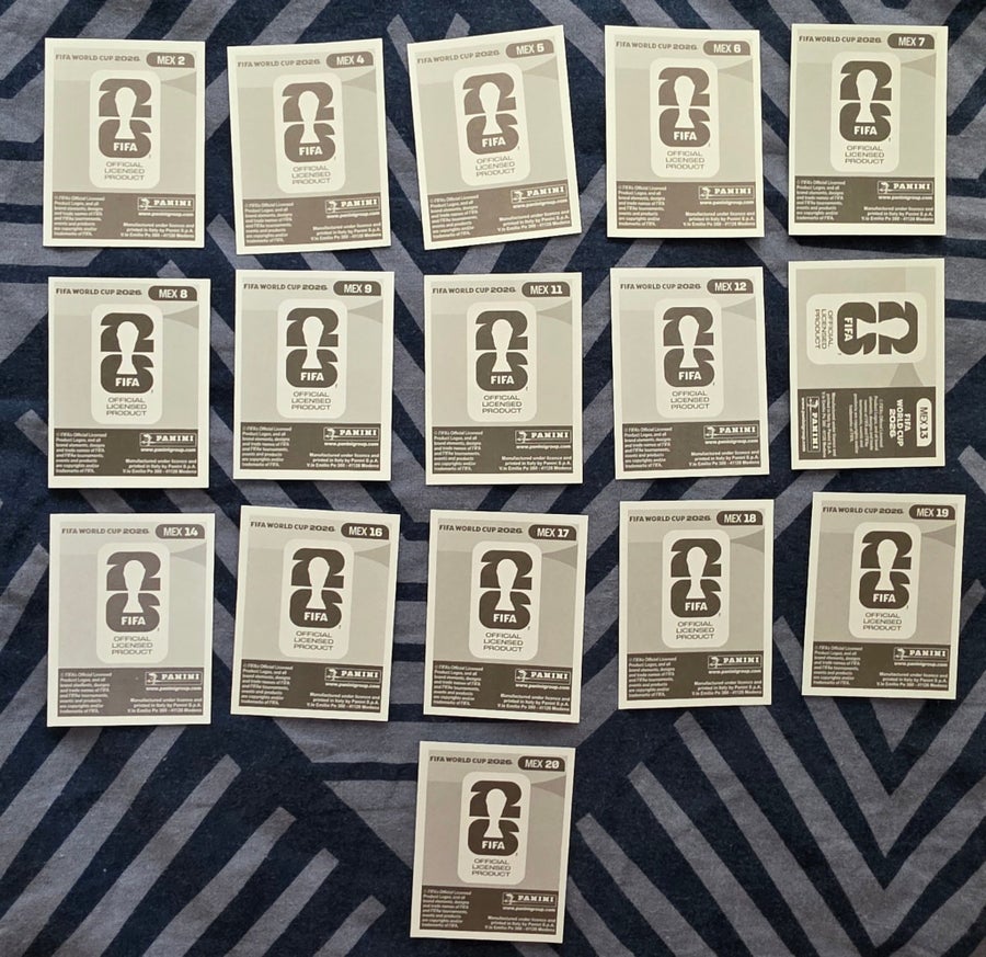 Panini FIFA World Cup 2026 Mexico klistermärken | Köp på Tradera ...