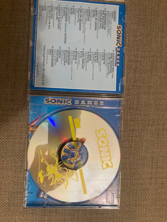 Cd | Sonic Dance | cd retro nostalgi cd sonic | Köp på Tradera (709461747)