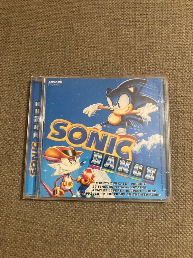 Cd | Sonic Dance | cd retro nostalgi cd sonic | Köp på Tradera (709461747)