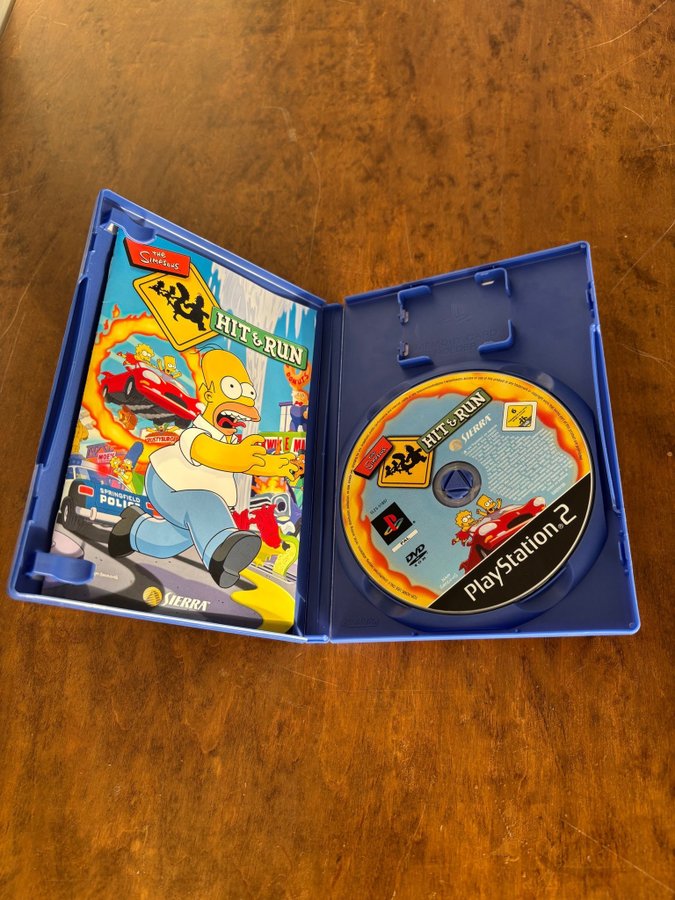 The Simpsons Hit & Run - PlayStation 2 | Köp på Tradera (711299763)