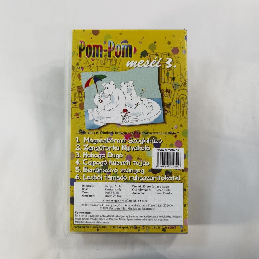 Pom-Pom Meséi: Vol. 3 - VHS HU 2000 | Köp på Tradera (587992389)