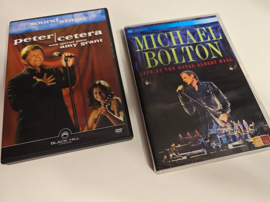 DVD DUO: Peter Cetera med Amy Grant och Michael.. | Köp på Tradera ...