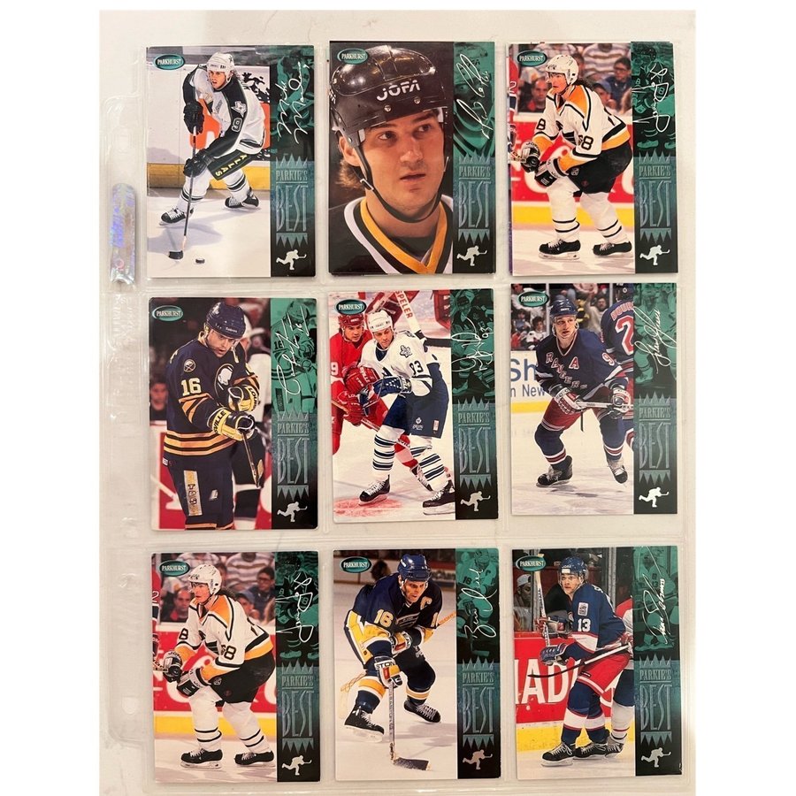 Parkhurst's Best Hockeykort - Jagr, Lemieux, Ro.. | Köp på Tradera ...